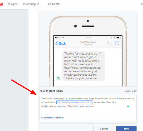 Marketing Automation: How to Setup Facebook Messenger Auto-Reply